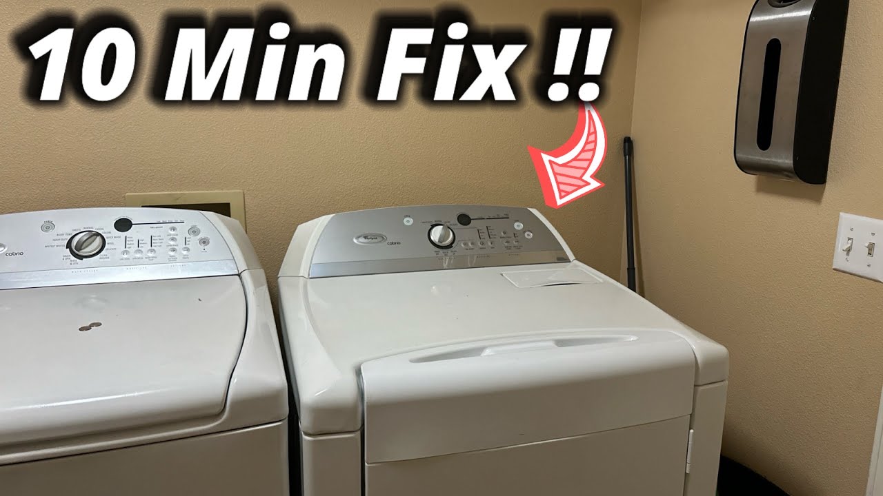 How To Fix Squeaking Dryer In Ten Minutes!!