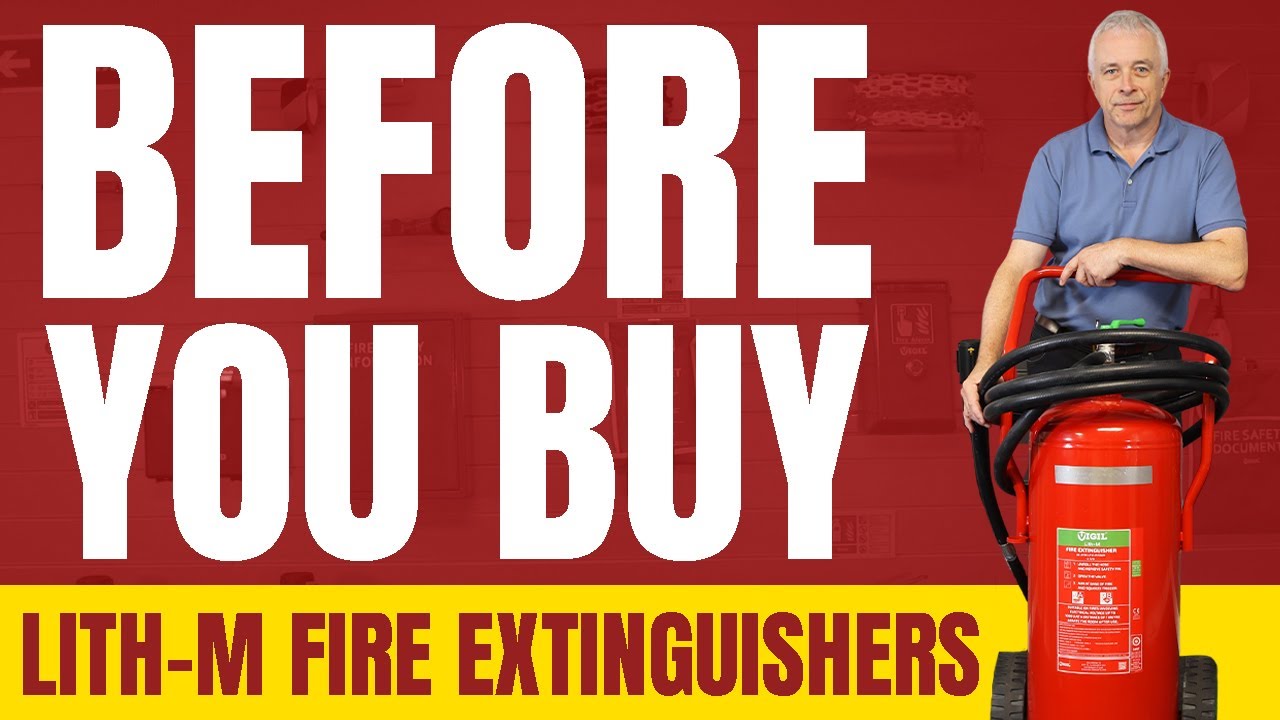 Lith-M Wheeled Extinguishers EXPLAINED By Expert