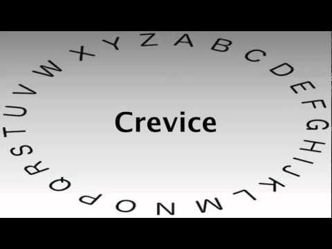 SAT Vocabulary Words and Definitions — Crevice
