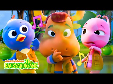 Tyrone Sings the "Stinky Swamp Song!" w/ Pablo & Uniqua | The Backyardigans