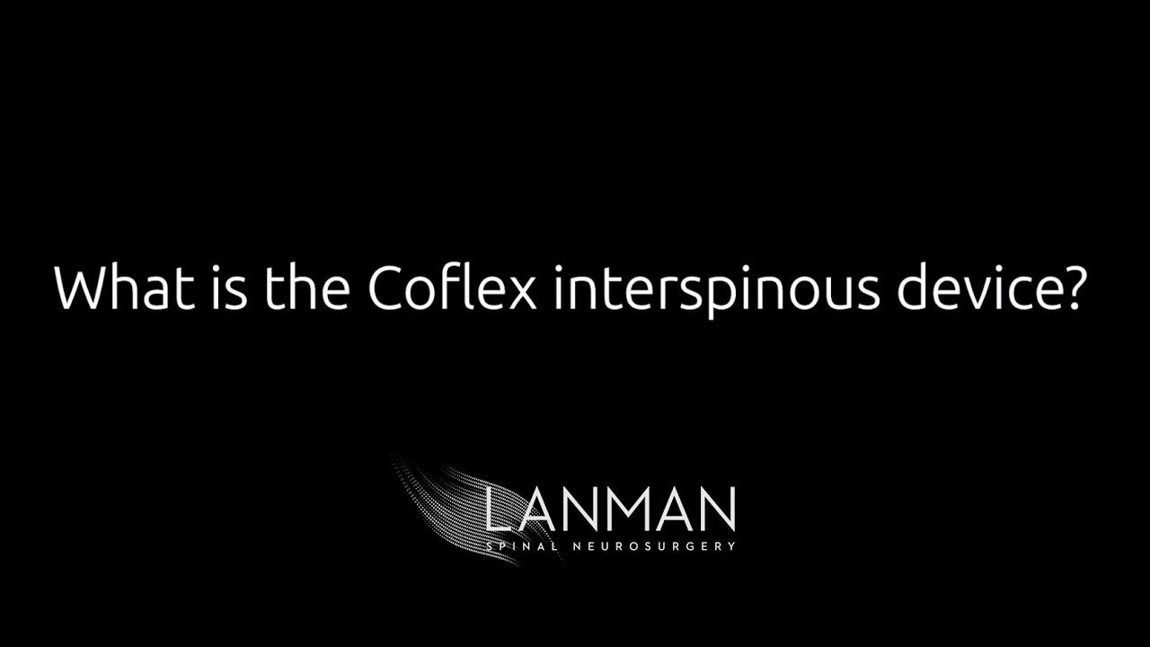 What is the Coflex interspinous device? | Dr. Todd Lanman