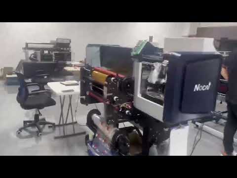 Nocai 60cm uvdtf printer with gold & silver color foil paper printing.