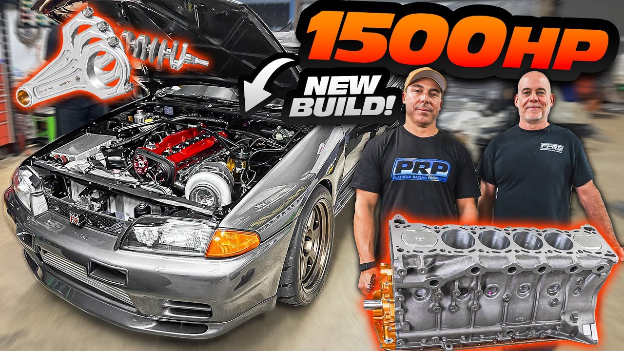 1,500-HP RB30 Build is an Aussie-American Firebrand, Watch it Come ...