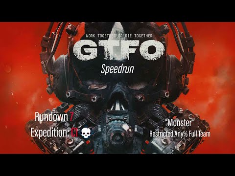 Steam Community :: Video :: [GTFO] R7C1 "Monster" Main Speedrun