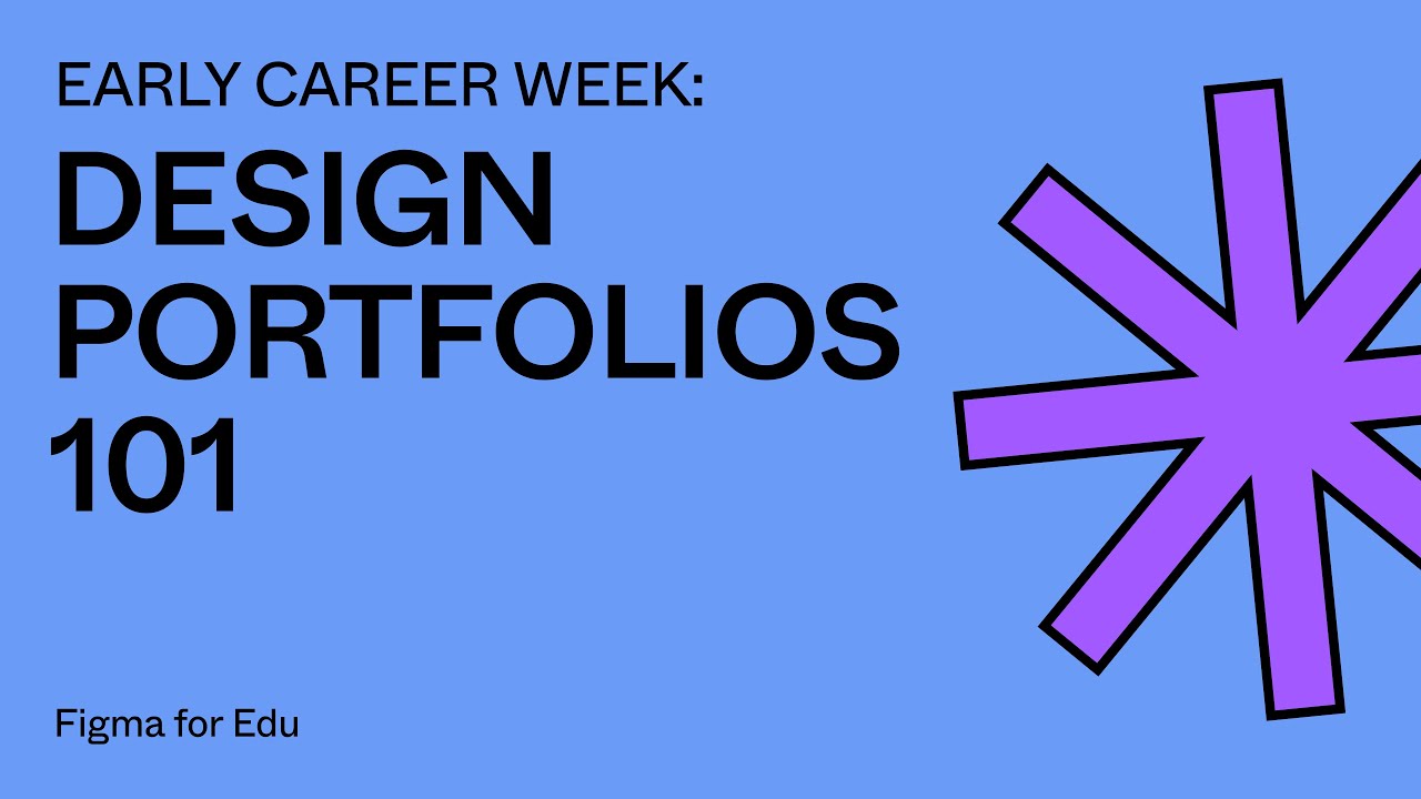 Early Career Week: Portfolios 101