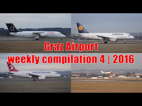 Weekly compilation from Graz Airport | week number 4