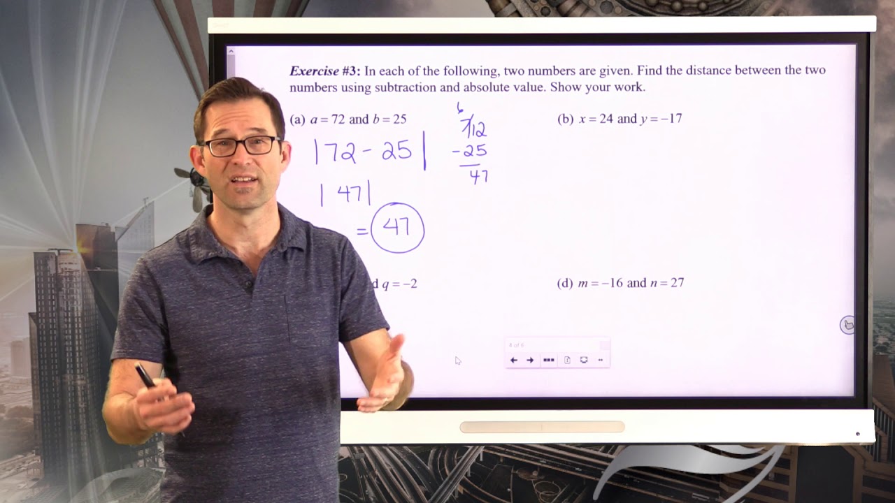 N-Gen Math 7.Unit 2.Lesson 7.Subtraction and Distance