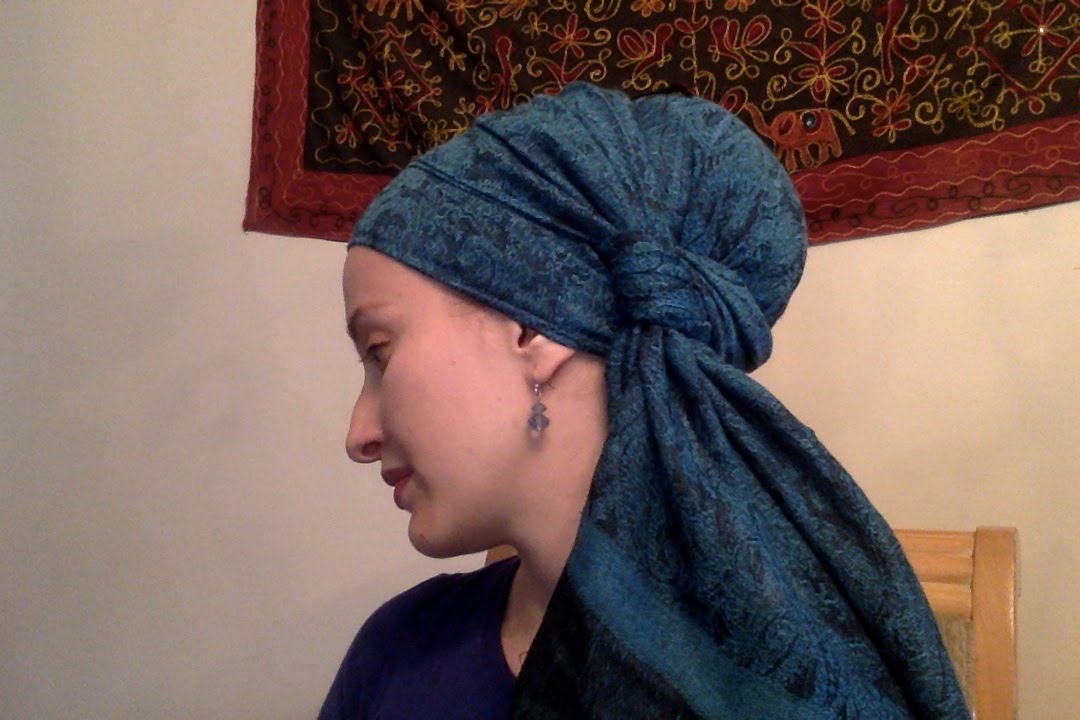 Beginner's Luck!  The Easiest Wrap ~ Wrapunzel Tichels