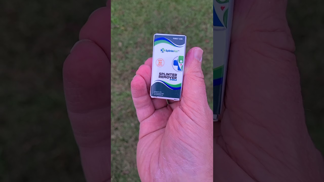 Underwhelming... Splinteraid Splinter Remover #firstaid #edc