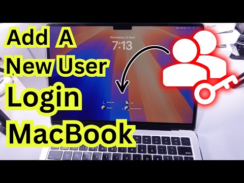 How to Add A New User Login on MacBook Pro/ Air / Mac (2025)