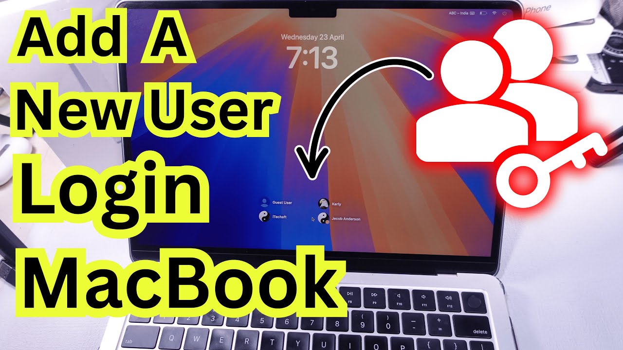 How to Add A New User Login on MacBook Pro/ Air / Mac (2026)