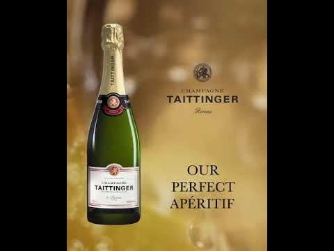 Is it Taittinger Time? Taittinger Brut Reserve Champagne, the signature cuvée.