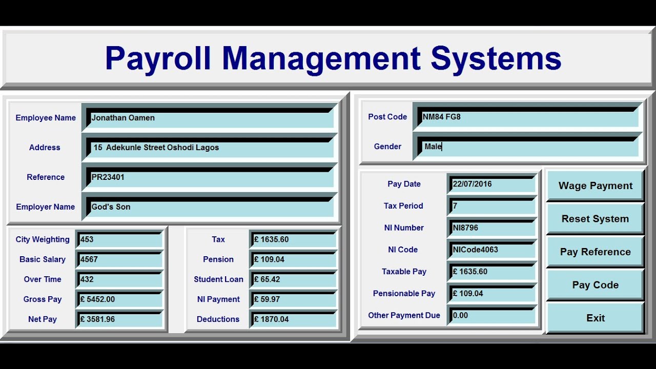 How to Create Payroll Management Systems in Python - Full Tutorial