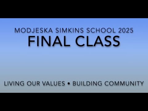 Modjeska Simkins School 2025, final class