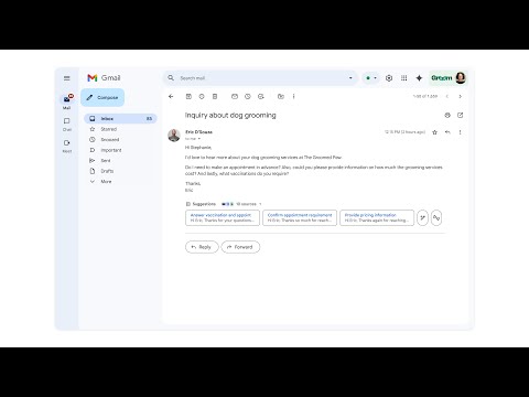 Reclaiming your time with Gemini in Gmail