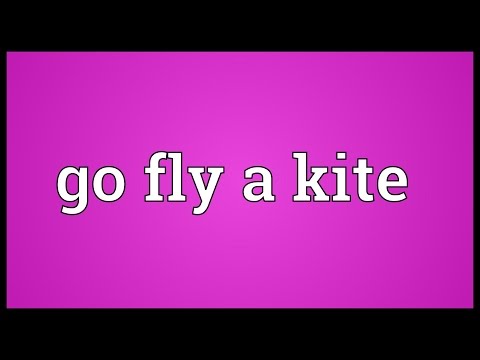 Go fly a kite Meaning