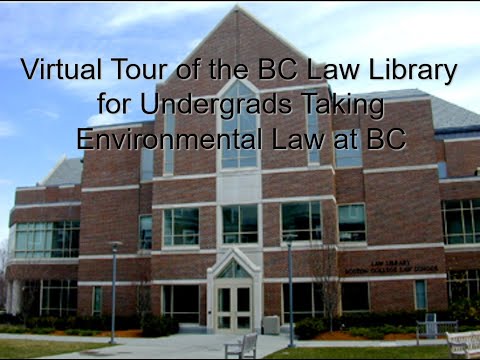 Tour of the BC Law Library for Undergraduates