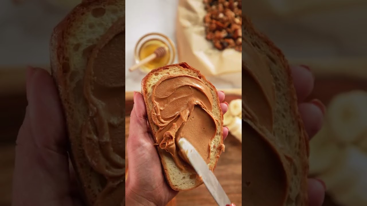 Gourmet Peanut Butter & Banana Sandwich