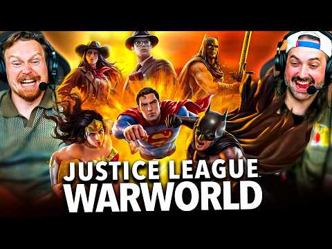JUSTICE LEAGUE: WARWORLD (2023) IS A WILD RIDE!! MOVIE REACTION!! First Time Watching | DC Animated