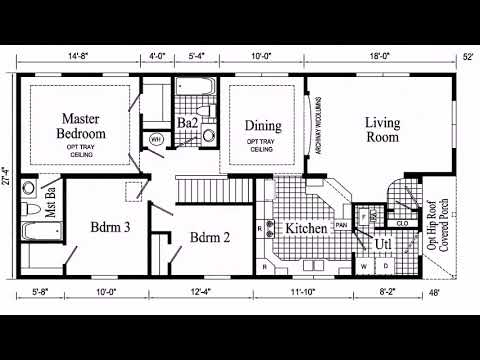 Free Ranch House Floor Plans With Basement (see description)