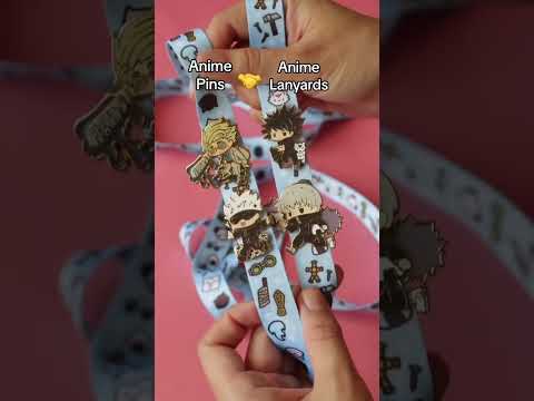 Anime lanyards π€ Anime enamel pins