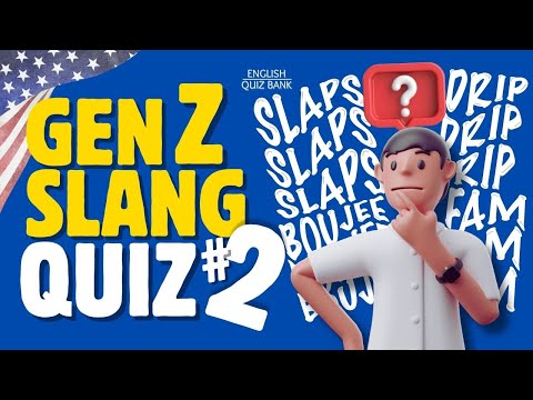 American Slang Quiz 2025 | Gen Z Slang Words #genzslang #genzslangquiz #decodinggenzlanguage