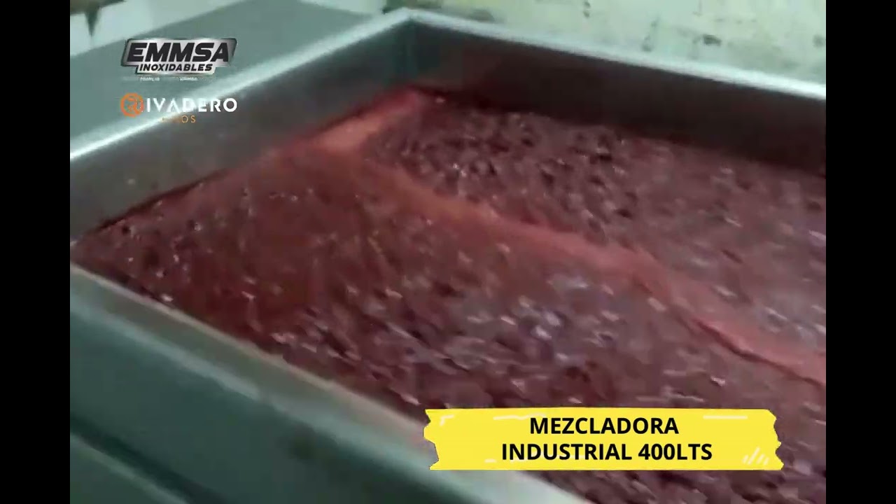 Mezcladora Industrial 400LTS