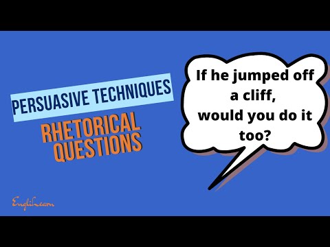 Rhetorical questions as a persuasive technique | AS Level English 9093