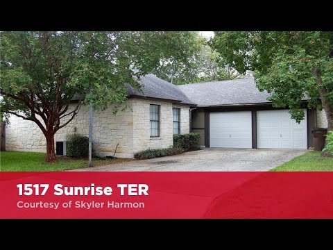 1517 Sunrise TER Lockhart, TX 78644 | Skyler Harmon | Search Homes for Sale