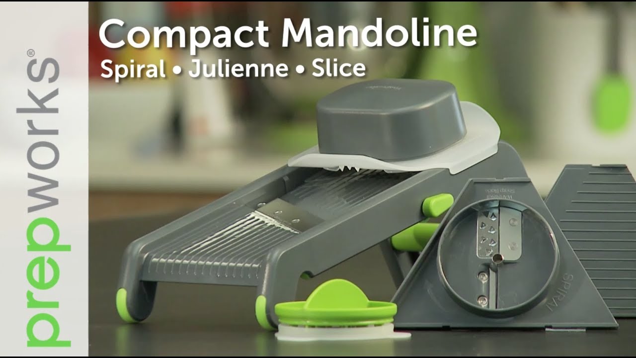 Prepworks Compact Mandoline - Slice - Julienne - Spiral