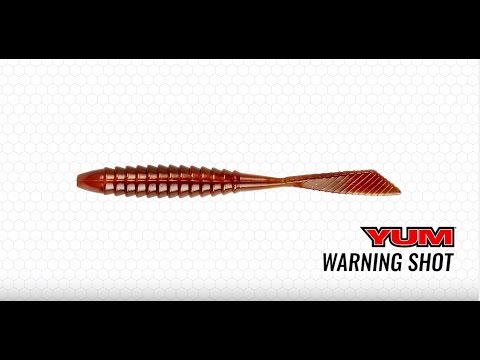 Yum Warning Shot Drop Shot Bait - TackleDirect