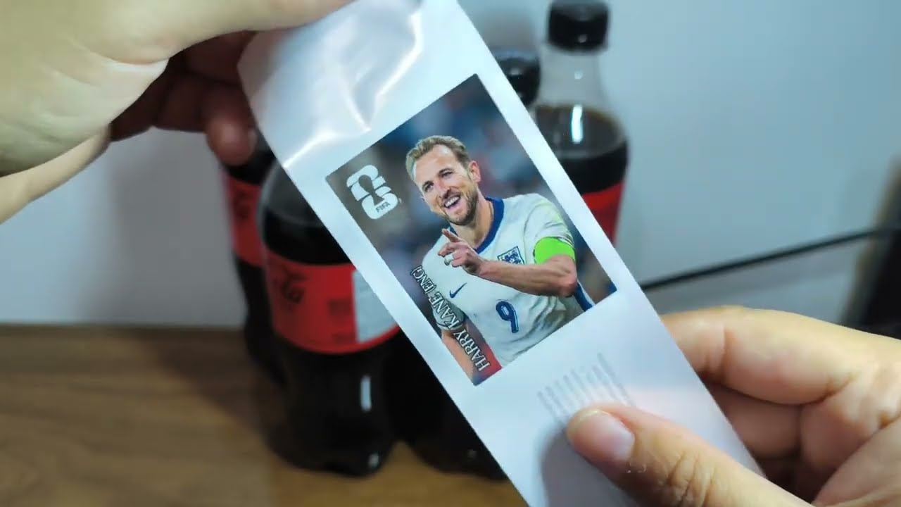 Entrei na febre das figurinhas da Copa 2026: Coca - Cola