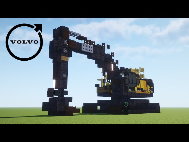 Volvo EC250EL, Excavator [With Download] Minecraft Map