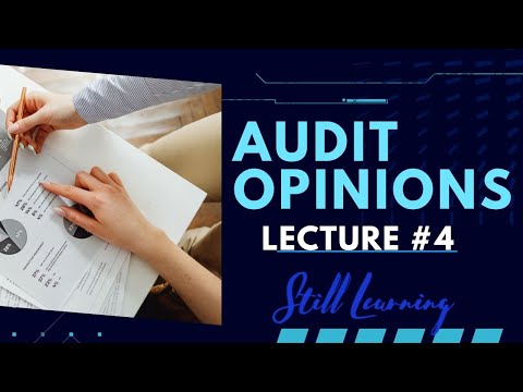 Types of Auditor Opinion in Urdu / Hindi | Lecture #4