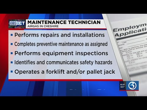 JOBS FOR CT: Maintenance technician