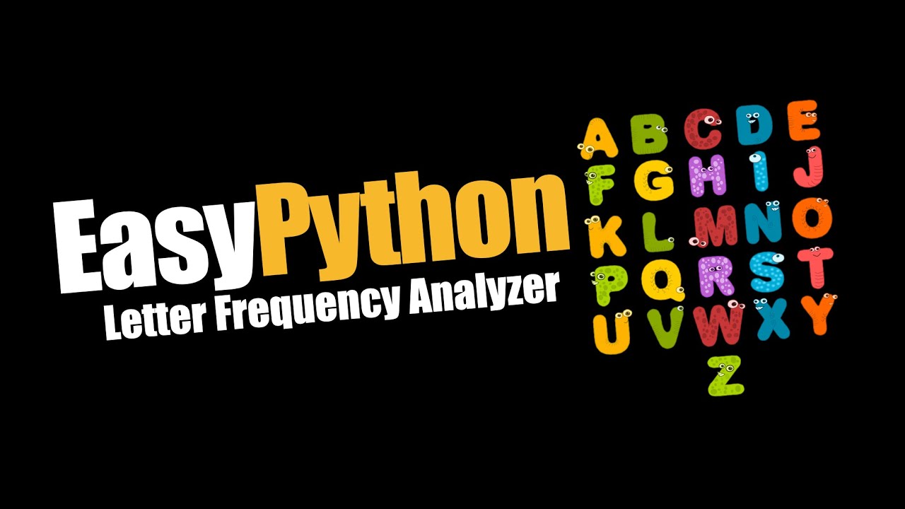 Letter Frequency analyzer - python for beginners