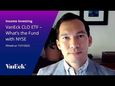 VanEck CLO ETF – What’s the Fund with NYSE