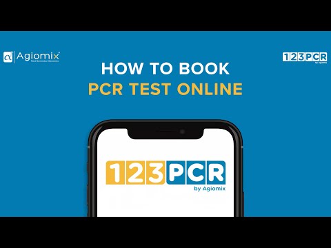 How To Book PCR Test @123PCR