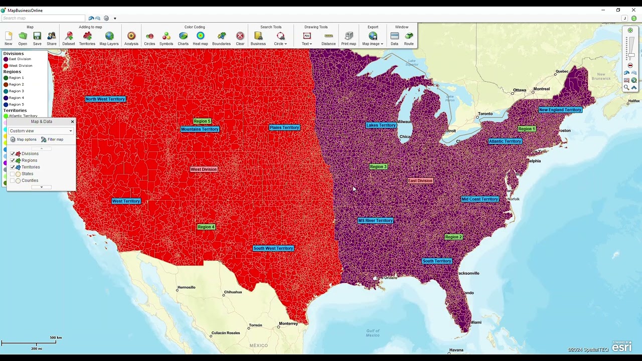 Importing a Territory Hierarchy