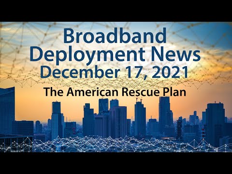 The American Rescue Plan (ARPA) and Broadband Infrastructure Funds