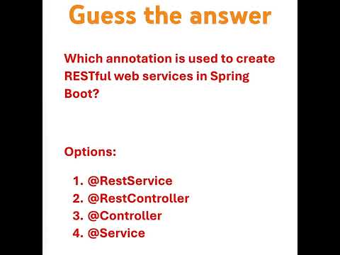 spring boot interview questions 1 |spring boot interview questions #shorts #springboot