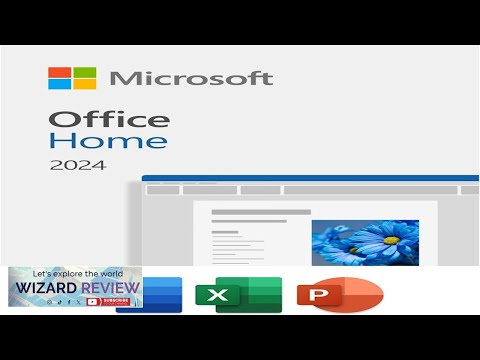 Microsoft Office Home 2024 Classic Apps: Word Excel PowerPoint One-Time Review