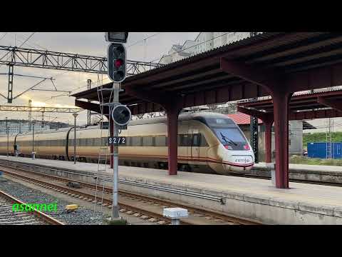 4K 2023 01 23 ATARDECER EN ESTACION A CORUÑA SAN CRISTOBAL