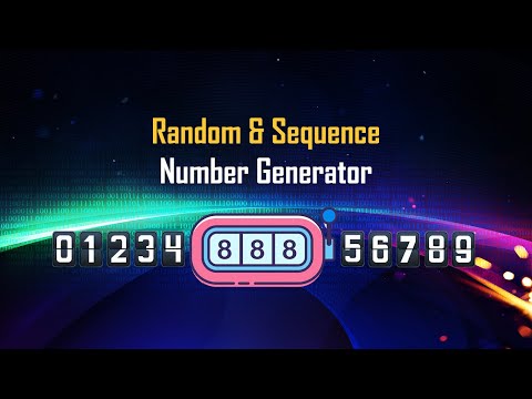 How to generate Mobile Number? Number generator software , Random number generator