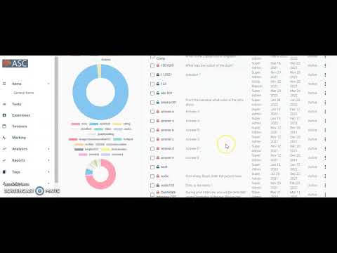 Item banking, authoring, and review in Assess ai