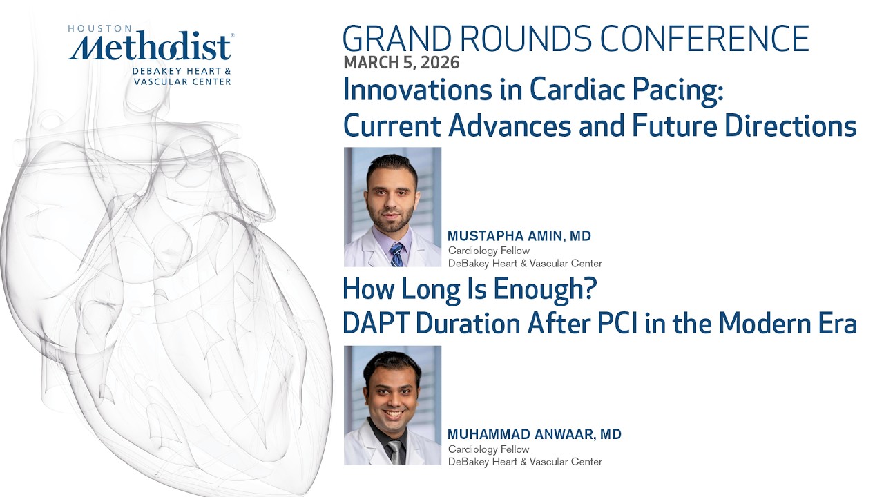 Cardiology Fellows (Drs. Muhammad Anwaar and Mustapha Amin)