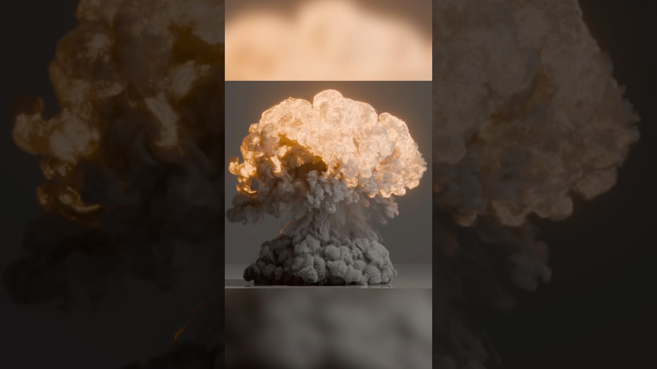 Explosion in Blender | Short Tutorial on my YouTube.