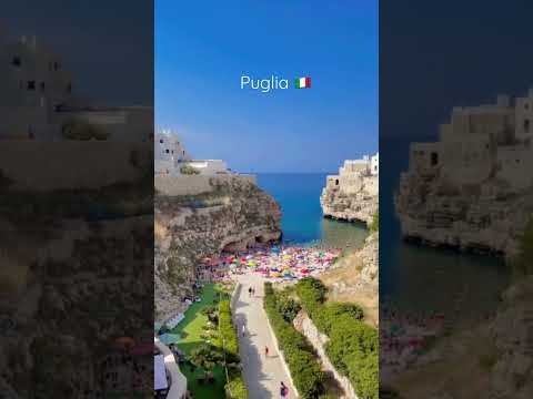 โ๏ธ Would you like to visit Polignano a Mare ? ๐ฎ๐น #shorts #Puglia #Italy