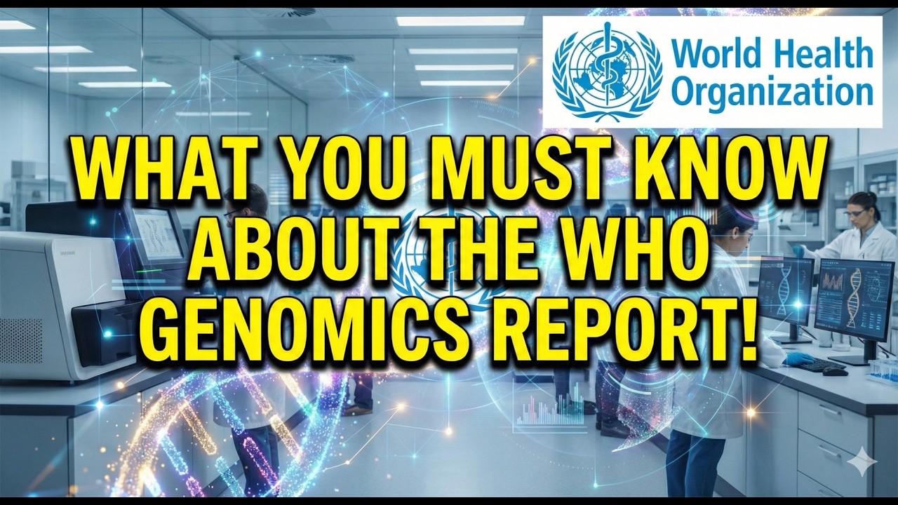 SHOCKING Facts from WHO's Latest Global Genomic Report