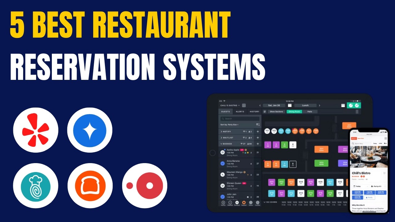 5 Restaurant Reservation Software Systems in 2025 (Restaurant Booking System)